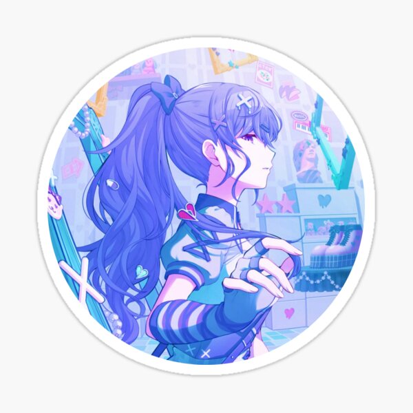 "Asahina Mafuyu" Sticker by Lauwuuh | Redbubble