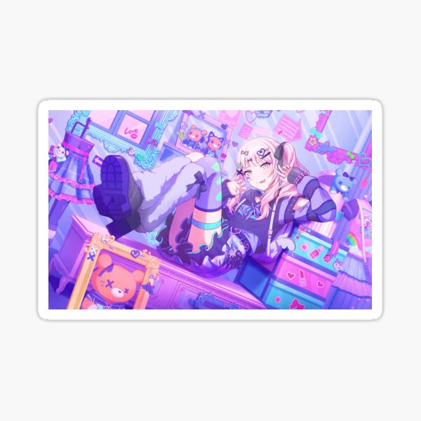 "Mizuki Akiyama" Sticker by Lauwuuh | Redbubble