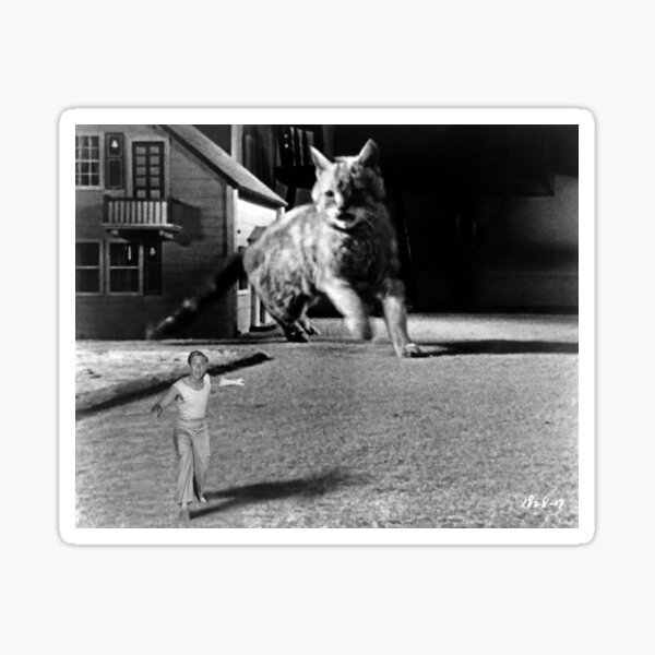 "The Incredible Shrinking Man - 1950s Horror - Sci-Fi" Sticker for Sale ...