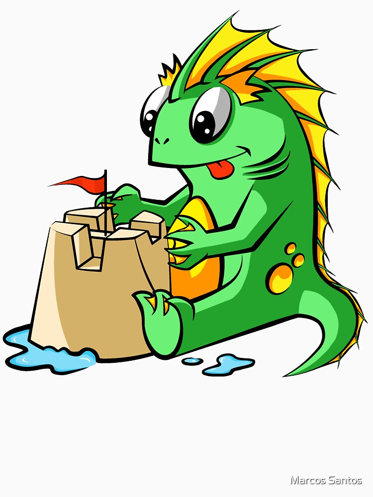 "Cute Swamp Monster" T-shirt for Sale by Pautyr | Redbubble | cute t ...