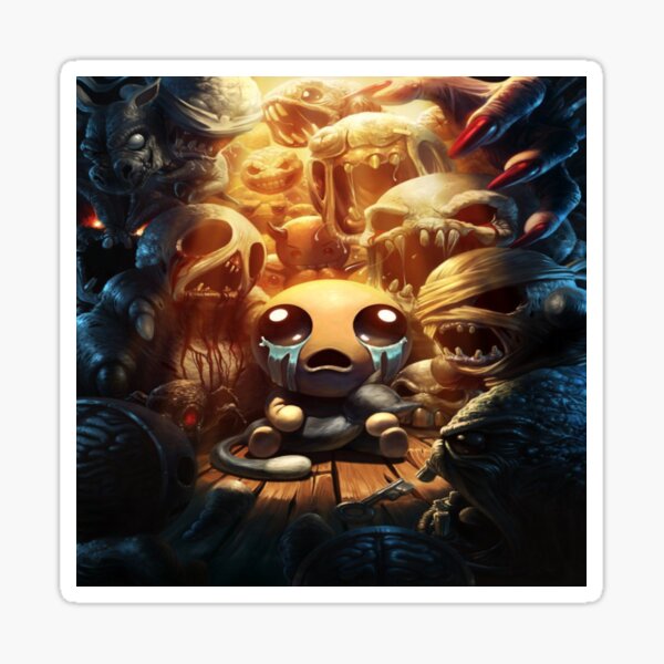 "eden binding of isaac" Sticker for Sale by MariaLadi | Redbubble