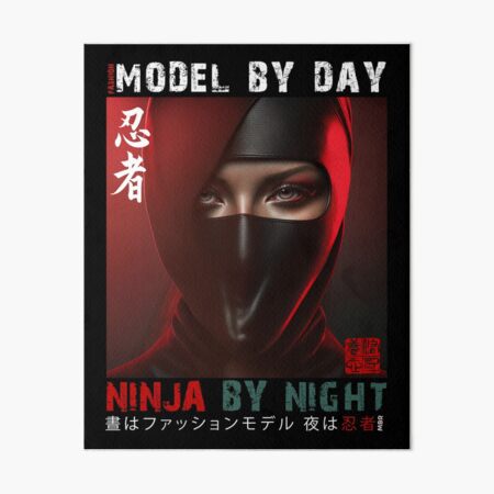 "Fashion Model By Day Ninja By Night - Masked Female Ninja Model ...