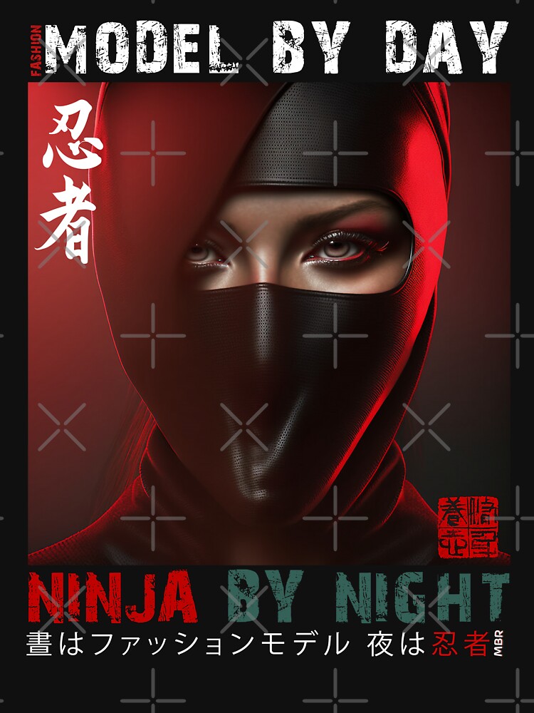 "Fashion Model By Day Ninja By Night - Masked Female Ninja Model ...