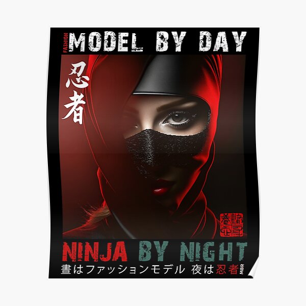 "Fashion Model By Day Ninja By Night - Masked Female Ninja Model ...