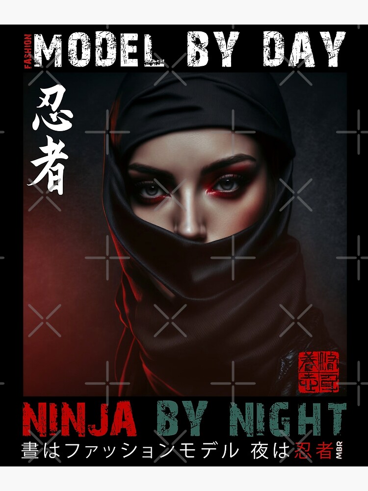 " Fashion Model By Day Ninja By Night - Masked Female Ninja Model ...