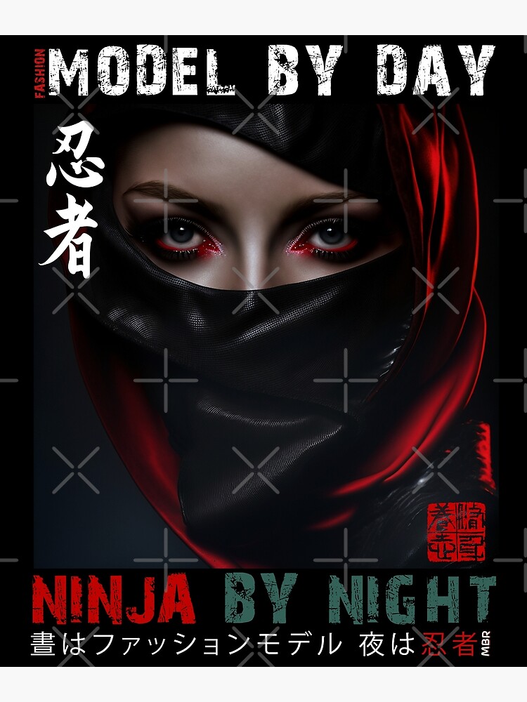 "Fashion Model By Day Ninja By Night - Masked Female Ninja Model ...
