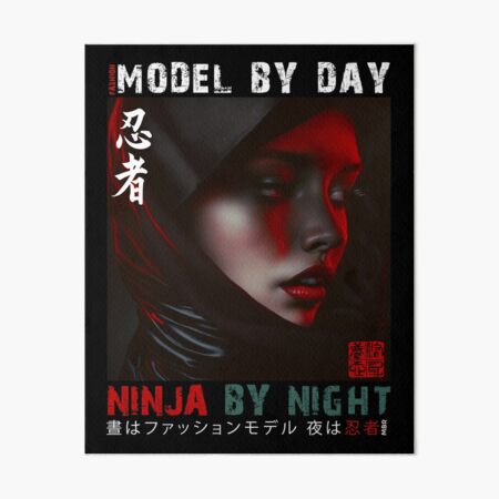 "Fashion Model By Day Ninja By Night - Masked Female Ninja Model ...