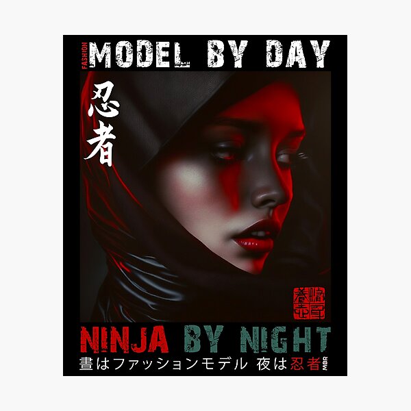 "Fashion Model By Day Ninja By Night - Masked Female Ninja Model ...
