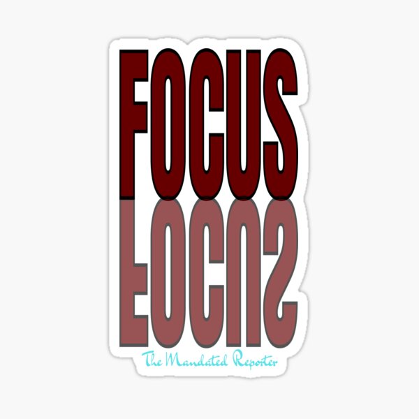 "FOCUS - Java" Sticker for Sale by TheReporter1 | Redbubble