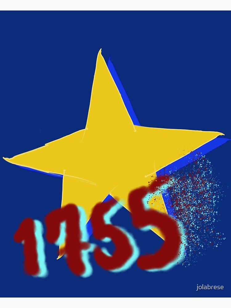 "The Star Etoile of Acadie with 1755 text Below - Acadian" Poster for ...