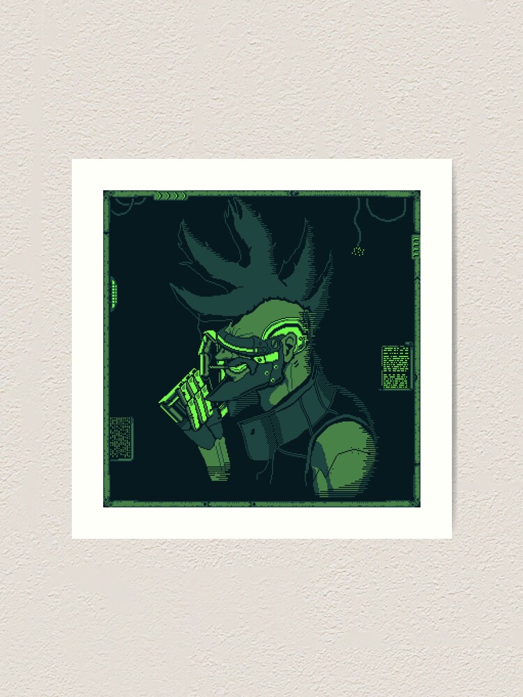 "Pilar Cyberpunk 2077 Retro Pixel Art." Art Print for Sale by ...