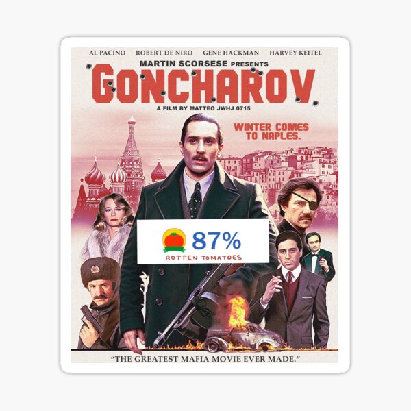 "Goncharov" Sticker for Sale by ElliotsArt | Redbubble