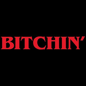 "Stranger Things Bitchin" Sticker for Sale by phiddy | Redbubble