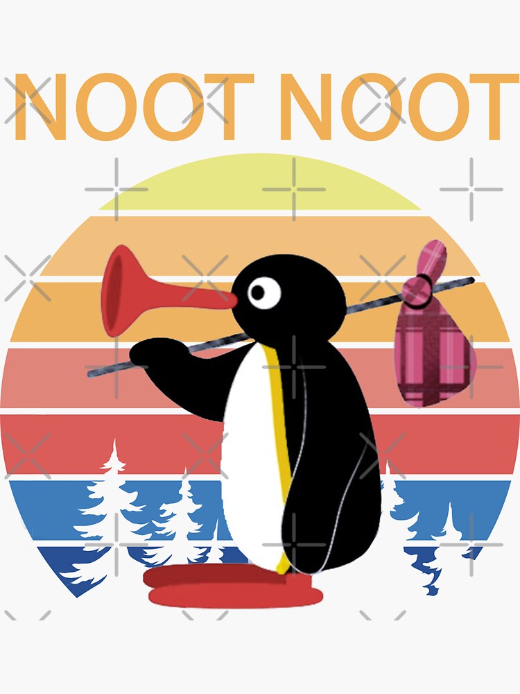 "Noot Noot Pinguin" Sticker for Sale by listo2034 | Redbubble