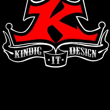 "Kindig " Sticker for Sale by redcanarydesign | Redbubble