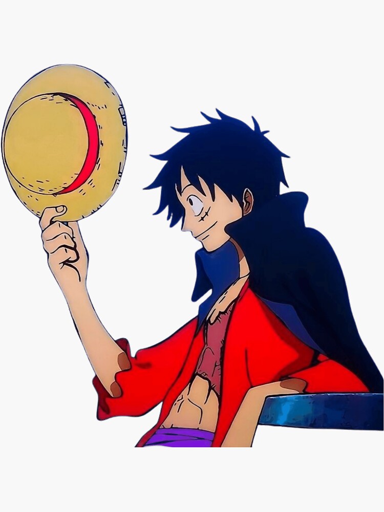 "Luffy" Sticker for Sale by Sbgh | Redbubble