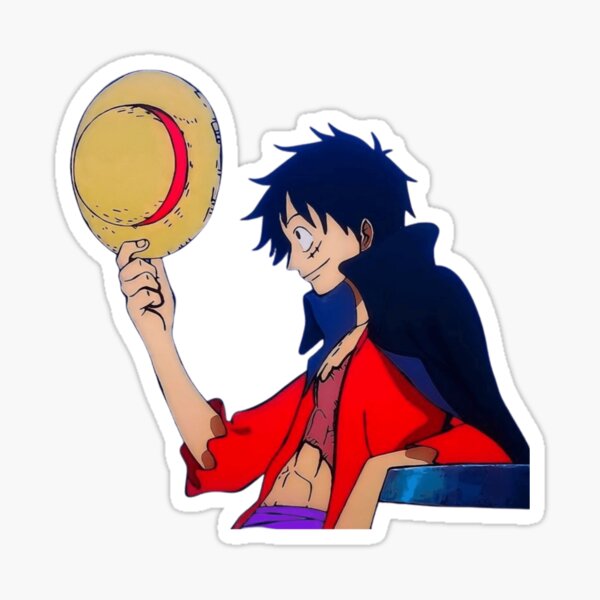 "Luffy" Sticker for Sale by Sbgh | Redbubble