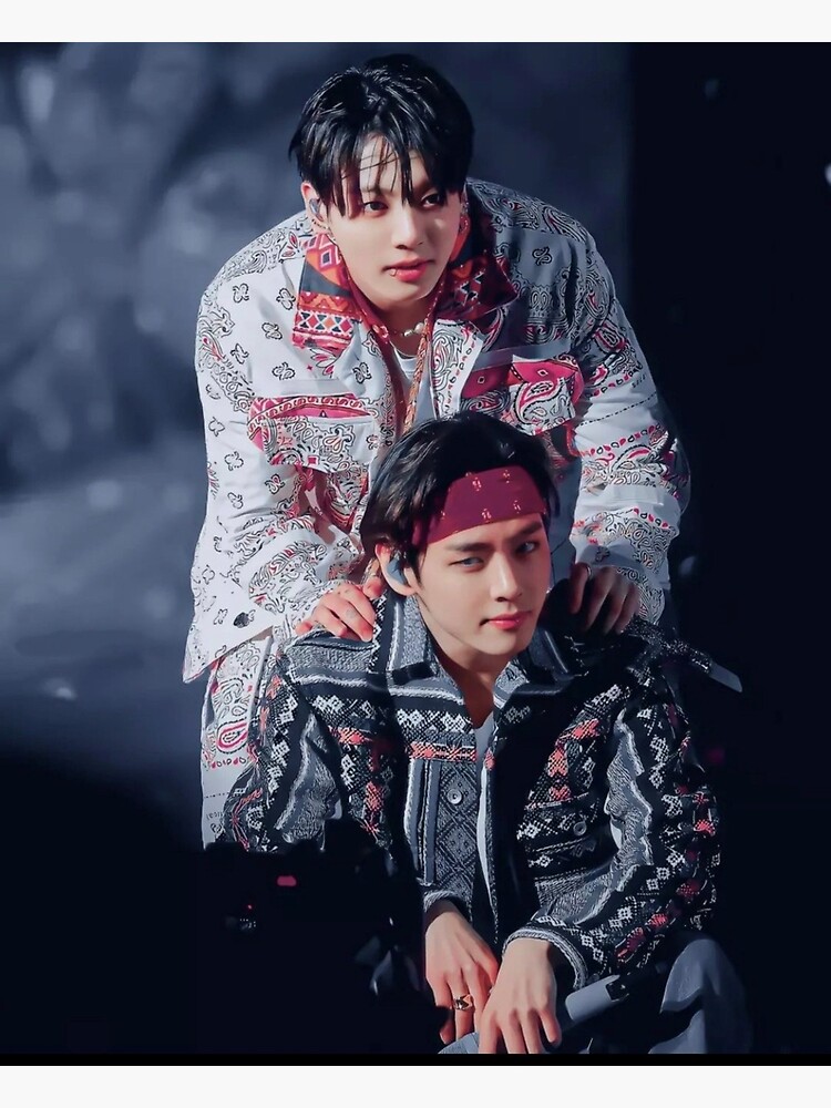 "taekook ptd stage photo" Poster for Sale by Mimisland | Redbubble