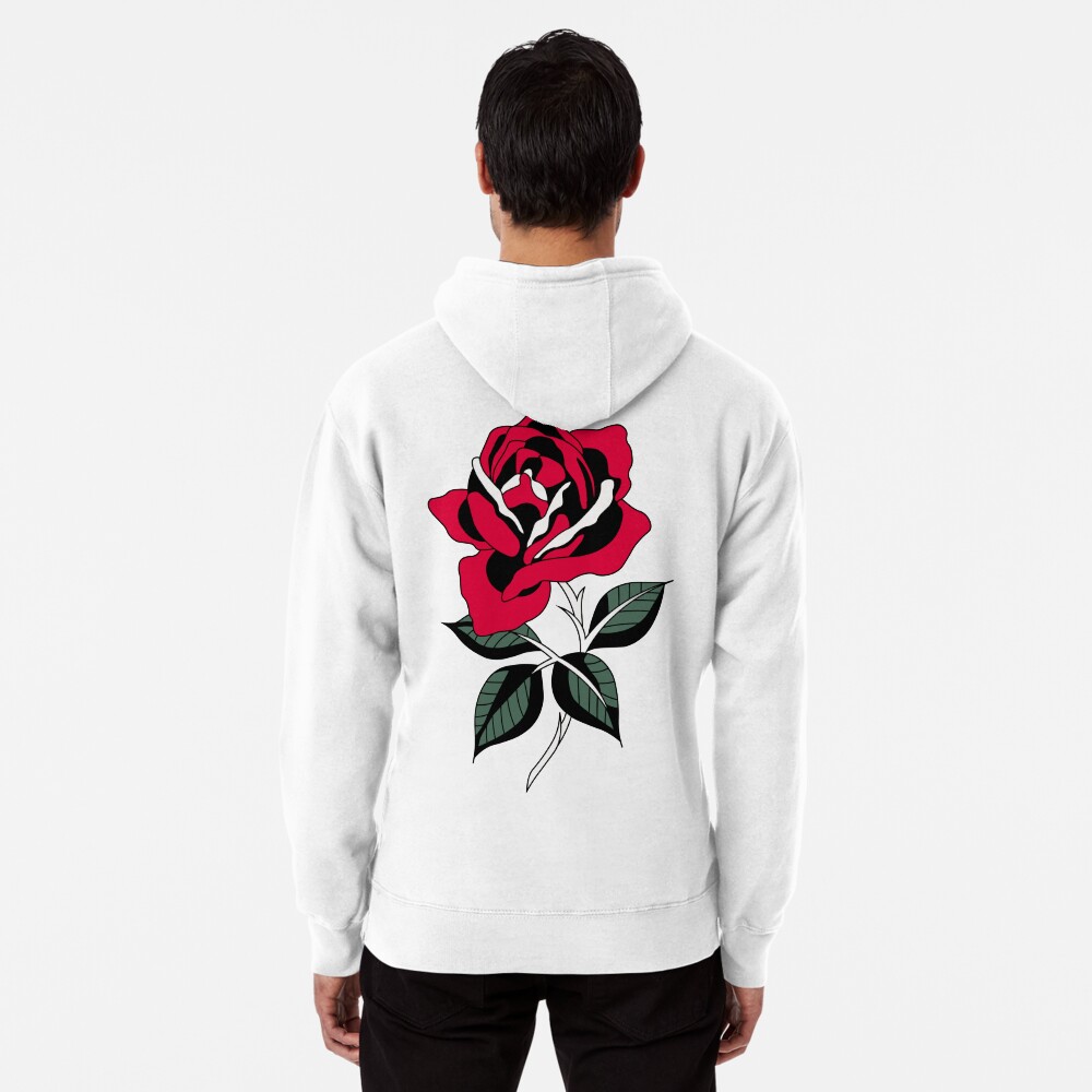 "Red Rose" Sticker for Sale by RevivalGraphic | Redbubble