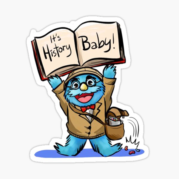 "puppet history" Sticker for Sale by emmmaashoop | Redbubble