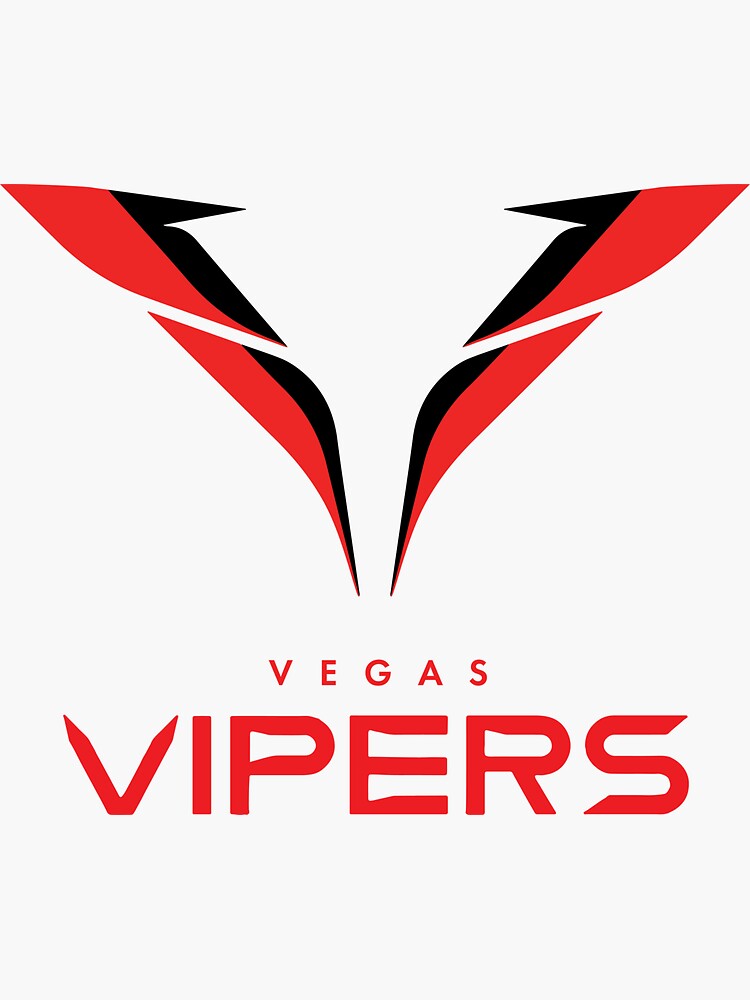 "Las Vegas Vipers Football!" Sticker for Sale by eyelikesharx | Redbubble