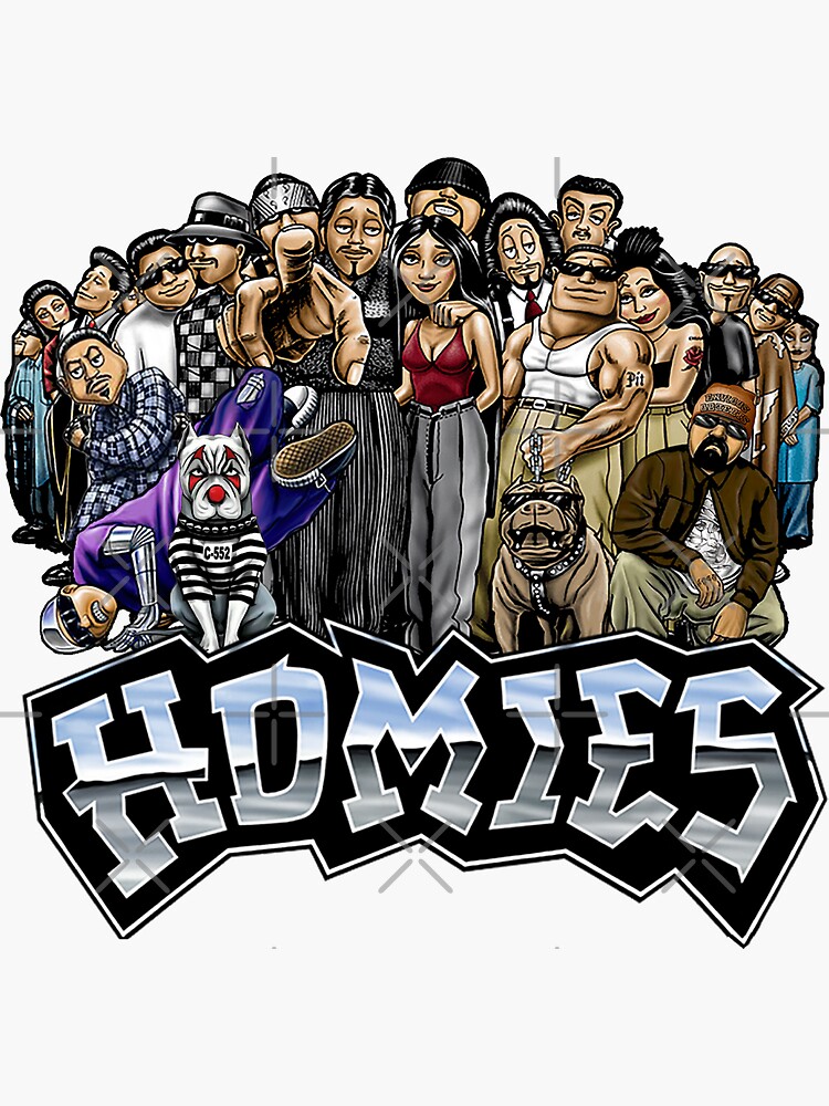 "Lil Homies Shirts" Sticker for Sale by EnviousObjects2 | Redbubble