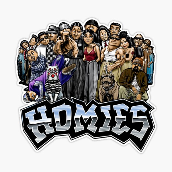 Adesivi Lil Homies Amazon.com Lil Homie Chica Bumper Sticker Vinyl