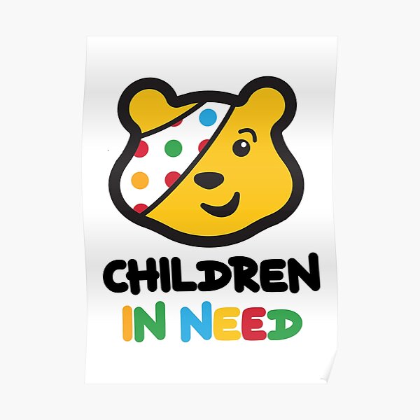 "Tesco Pudsey Bear" Poster for Sale by casablanca10 | Redbubble