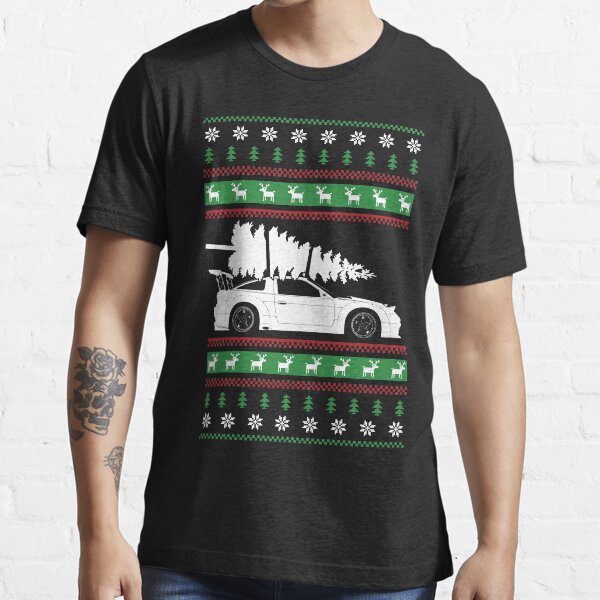 "Christmas Nissan 240SX | 200SX 180SX Silvia s13" T-shirt for Sale by ...