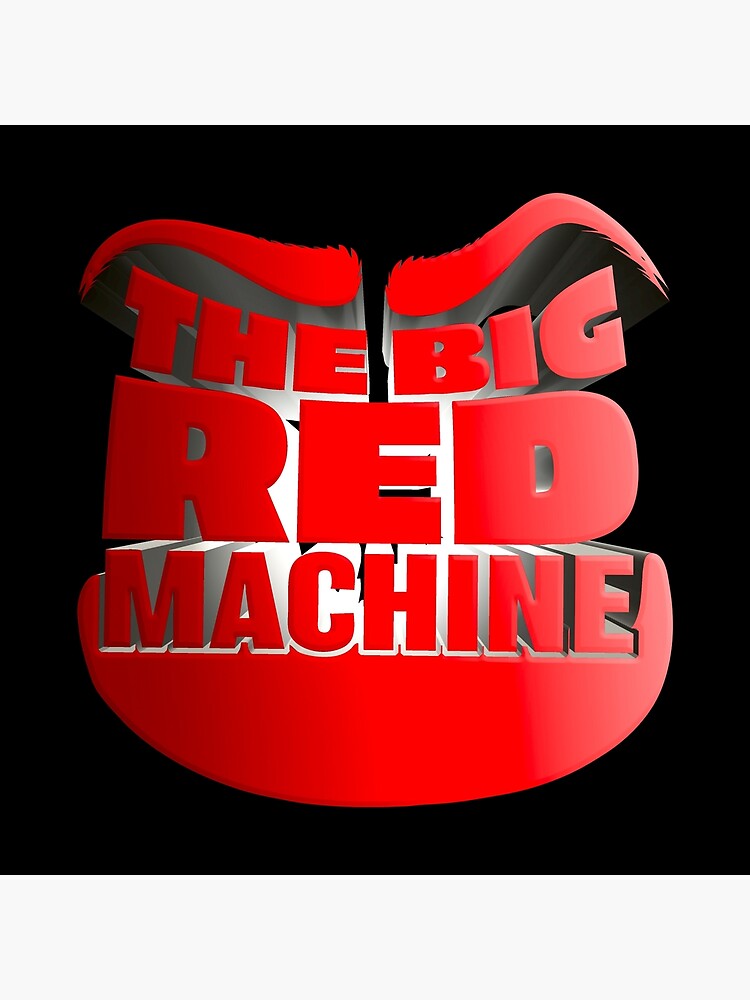 "The Big Red Machine - Kill Tony W. Montgomery Design" Poster for Sale ...