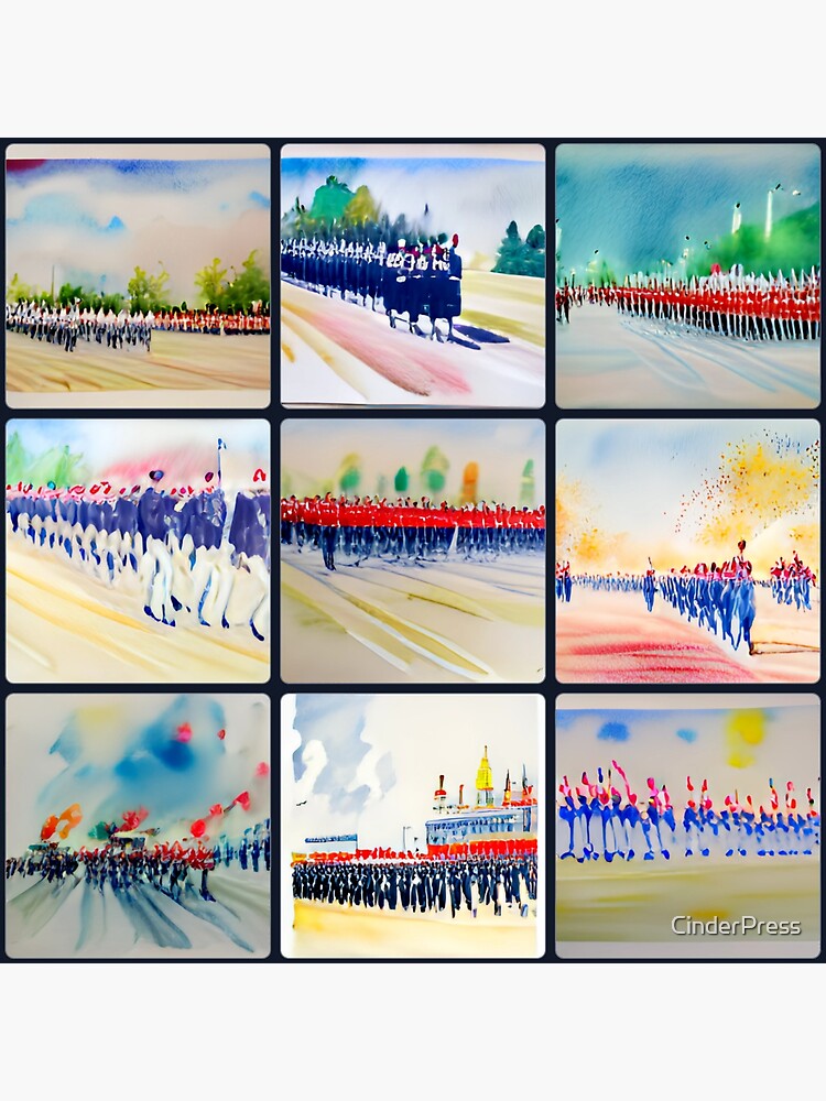 "Thanksgiving / Parade art " Poster for Sale by CinderPress | Redbubble