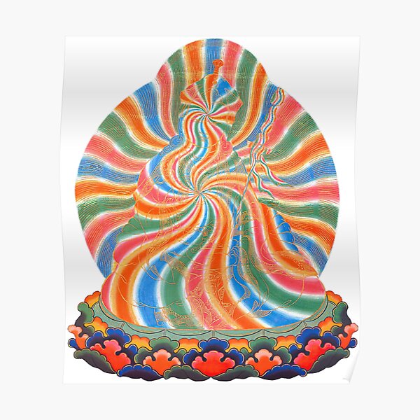 "Rainbow Body Guru Rinpoche Padmasambhava" Poster for Sale by Onodera ...
