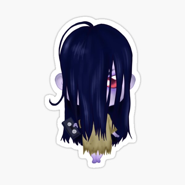 "Sadako" Sticker for Sale by Chiara Noemi Monaco | Redbubble