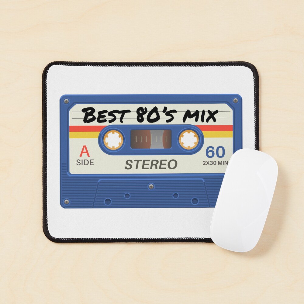 "Best 80's Mix" Sticker for Sale by Red-Cloud | Redbubble