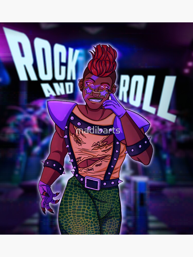 "Humanized Monty - FNAF Security Breach" Sticker for Sale by madibarts ...