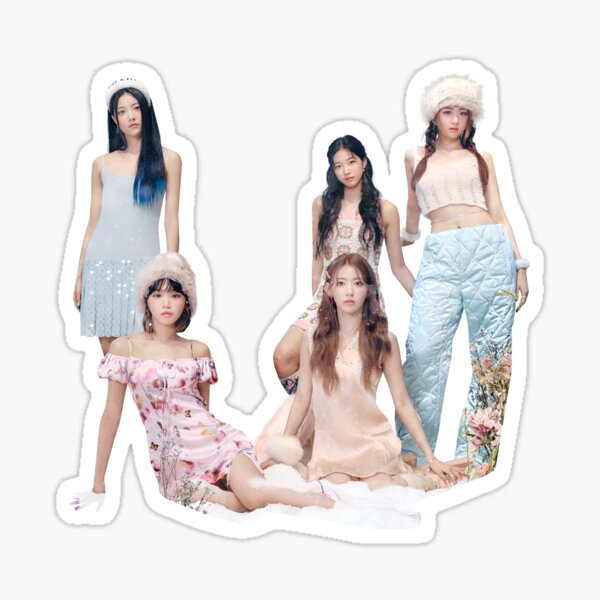 "[LE SSERAFIM] AQUAMARINE ANTIFRAGILE" Sticker for Sale by ale040504 ...