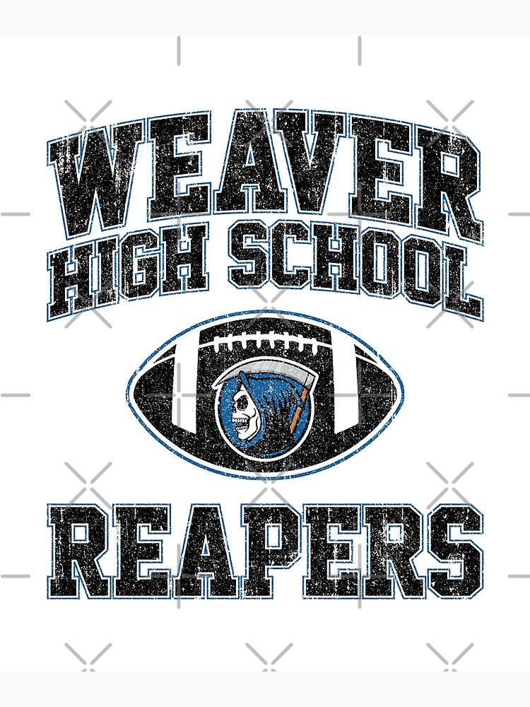 "Weaver High School Reapers Football (Scream) Variant" Poster for Sale ...