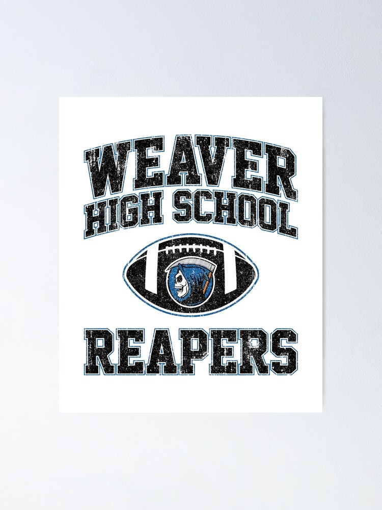 "Weaver High School Reapers Football (Scream) Variant" Poster for Sale ...