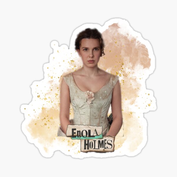 "Enola holmes" Sticker for Sale by Best-M | Redbubble