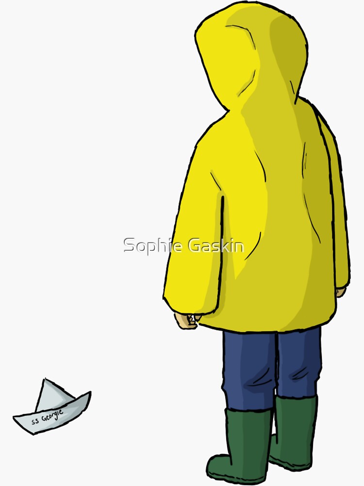 "SS Georgie " Sticker for Sale by IndecisiveArt | Redbubble