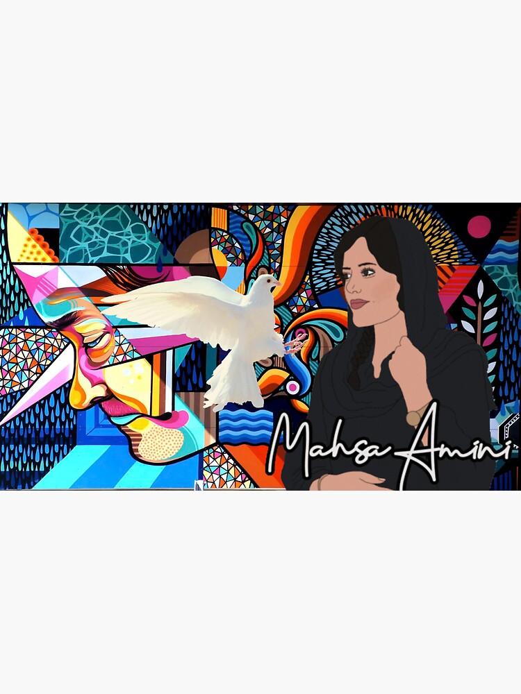 Sticker « Reste libre Mahsa Amini - mahsa amini, mahsa amini iran ...