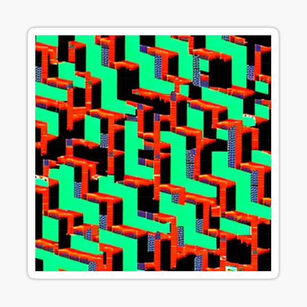 "Glitch" Sticker for Sale by SyphaTechno | Redbubble