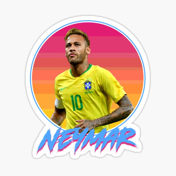 "Neymar Jr" Sticker for Sale by NazariArt | Redbubble