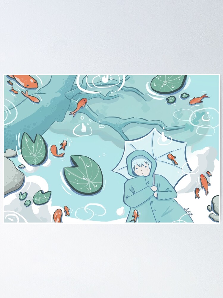 "fish puddle" Poster for Sale by JucceeGoosey | Redbubble