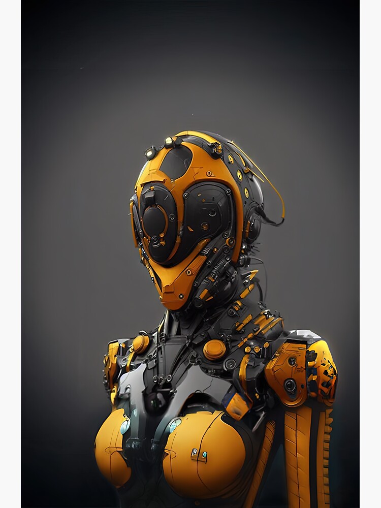 "Robots Re-Imagined #9" Sticker for Sale by fxrtst | Redbubble