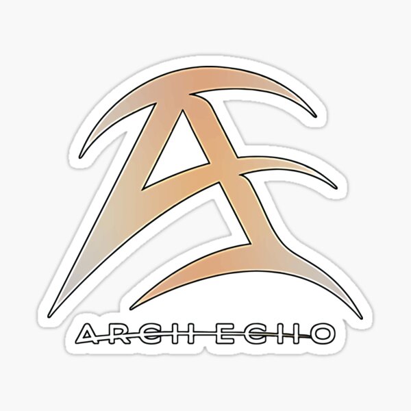 "Arch Echo - Logo" Sticker for Sale by FiveFifteen | Redbubble