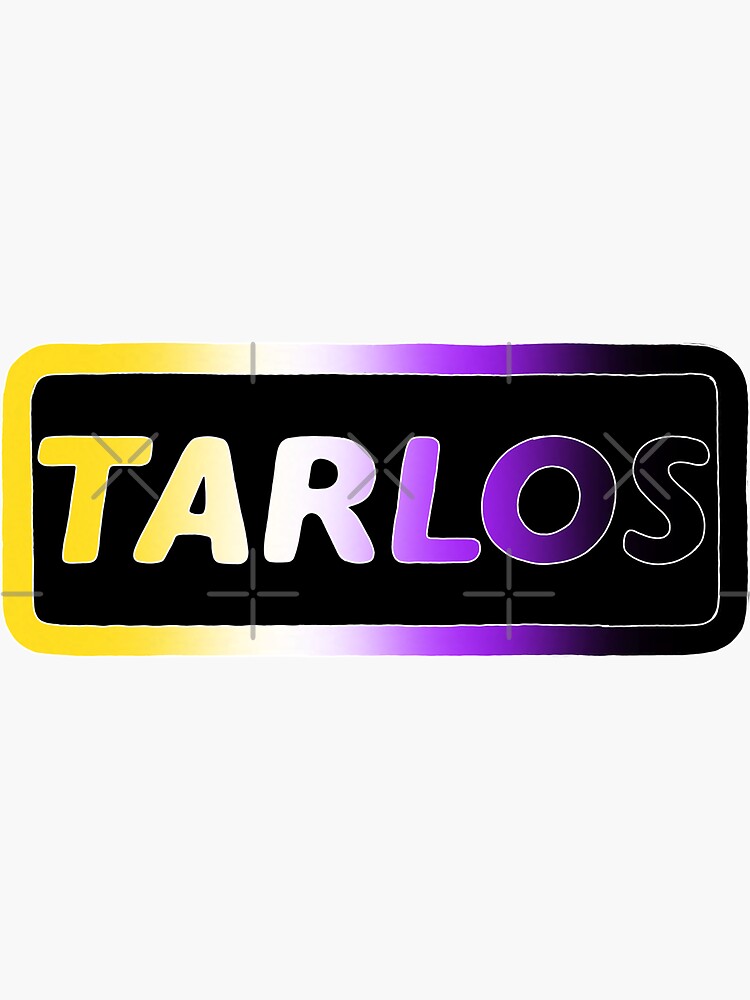"Tarlos - Non-binary Flag" Sticker for Sale by maddiemak96 | Redbubble