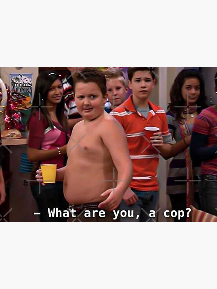 "Funny Gibby What are You, a Cop?" Poster for Sale by Cutieqyut | Redbubble