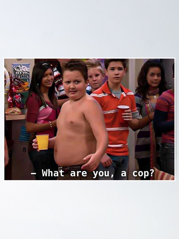 "Funny Gibby What are You, a Cop?" Poster for Sale by Cutieqyut | Redbubble