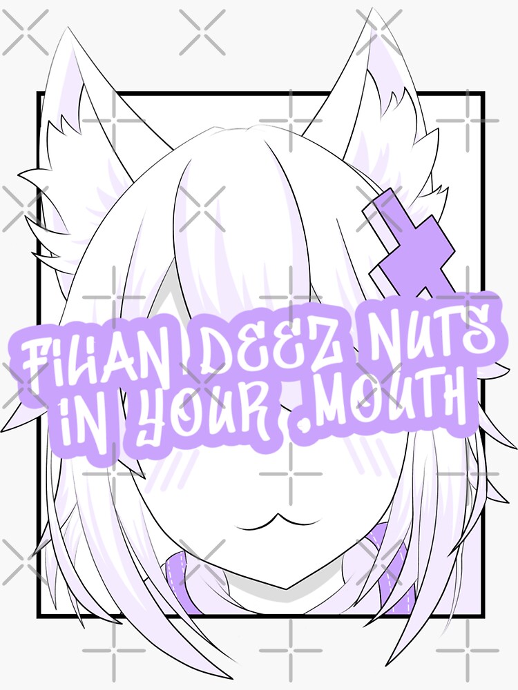 " Filian deez" Sticker for Sale by POK-08 | Redbubble